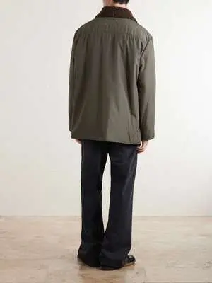 MAISON MARGIELA Hunting Plush-trimmed Shell Jacket