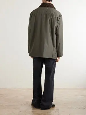 MAISON MARGIELA Hunting Jacket With Plush Trim