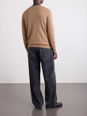 SLOWEAR Zanone Cashmere-blend Crew Neck Sweater