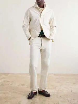 DRAKE'S Denim Overshirt