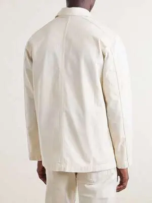 DRAKE'S Denim Overshirt