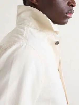 DRAKE'S Denim Overshirt