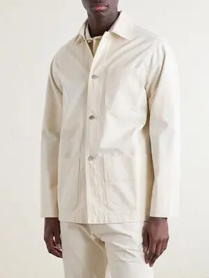 DRAKE'S Denim Overshirt