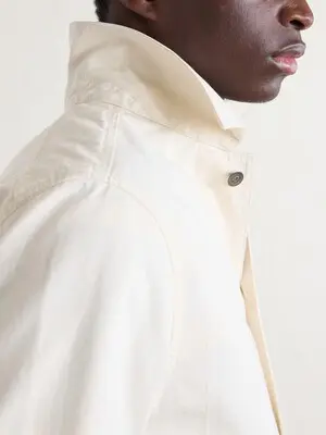 DRAKE'S Denim Overshirt