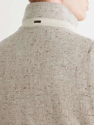 Herno Virgin Wool-tweed Field Jacket