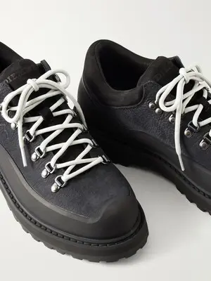 Diemme Cornaro Gomma Rubber And Nubuck Sneakers
