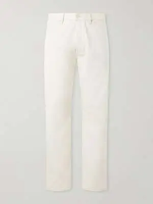 DRAKE'S Straight-leg Jeans - Ecru