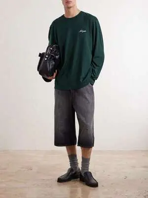 Acne Studios Cotton Denim Shorts