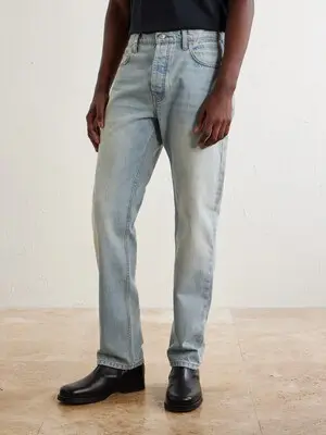 CHERRY LOS ANGELES Straight-leg Distressed Jeans