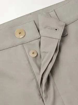 Rick Owens Straight-leg Cotton-blend Canvas Shorts