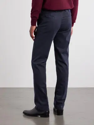 Kiton Straight-leg Lyocell-blend Trousers