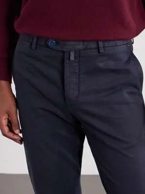Kiton Straight-leg Lyocell-blend Trousers