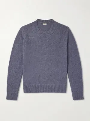 Massimo Alba Bruce Alpaca-blend Crewneck Sweatshirt