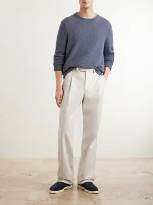Massimo Alba Bruce Alpaca-blend Crewneck Sweatshirt