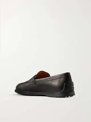 TOD'S Full-grain Leather Penny Loafers