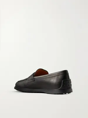 TOD'S Full-grain Leather Penny Loafers
