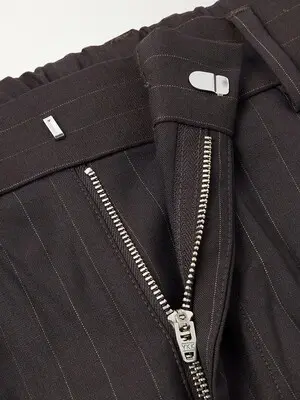 Nn07 Straight-leg Pleated Woven Trousers