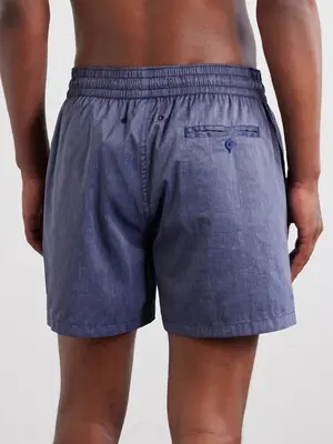 Frescobol Carioca Rio Straight-leg Swim Shorts - Blue