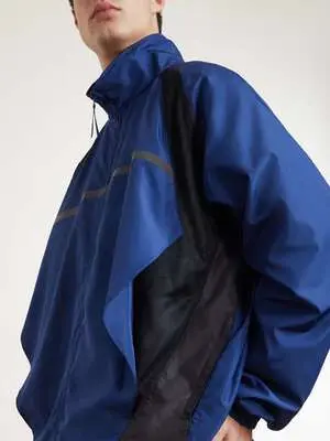 MAISON MARGIELA Mesh-trimmed Shell Jacket
