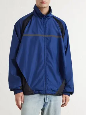 MAISON MARGIELA Mesh-trimmed Shell Jacket