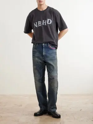 NEIGHBORHOOD Savage Straight-leg Jeans - Blue