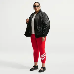 Nike Sportswear Classics High-waisted Graphic Leggings - Red