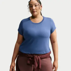 Nike Sportswear Chill Knit Cropped T-shirt - Blue