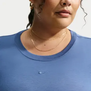 Nike Chill Knit Cropped T-shirt - Blue
