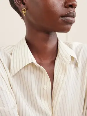 LAURA LOMBARDI Aria Hoop Earrings