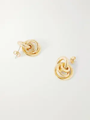 LAURA LOMBARDI Aria Hoop Earrings