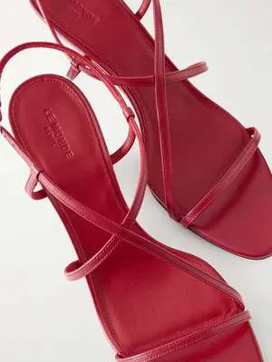 Le Monde Beryl Rio 70 Leather Wedge Sandals