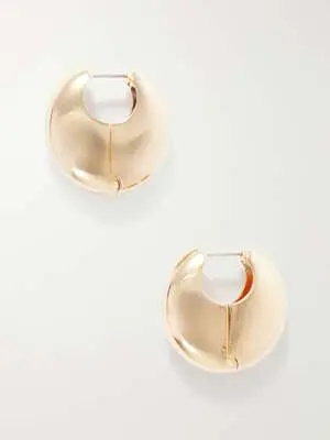 LAURA LOMBARDI Ferma -toned Hoop Earrings - Gold