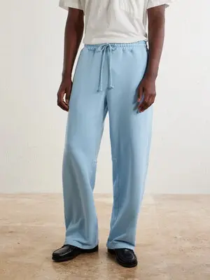 CHERRY LOS ANGELES Cotton-fleece Drawstring Sweatpants
