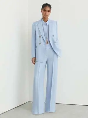 REISS Magda Wide-leg Suit Trousers
