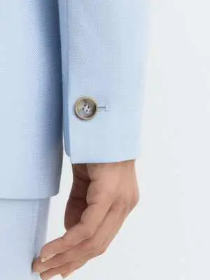 REISS Magda Double-breasted Peak-lapel Suit Jacket