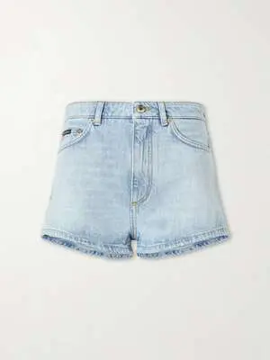 Dolce & Gabbana Cotton Denim Shorts - Mid Denim