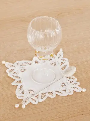 GOHAR WORLD Cotton Lace Doily