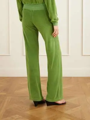 Eterne Cotton-blend Wide-leg Pants