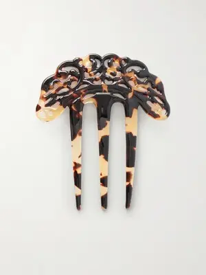 JENNIFER BEHR Marbella Acetate Hairclip - Tortoiseshell