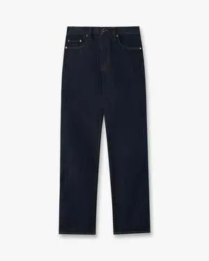 Casablanca Indigo Raw Denim Straight Leg Jeans