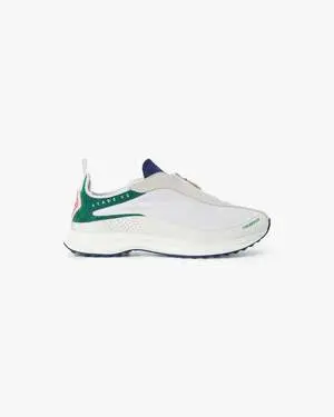 Casablanca White & Stade Zip Sneaker - Green