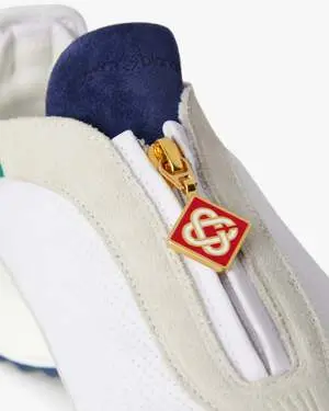 Casablanca White & Stade Zip Sneaker