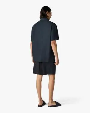 Casablanca Dark Grey Phantasmagoria Embroidered Short Sleeve Shirt - Multicolor
