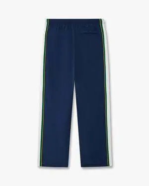 Casablanca Green & Navy Check Track Pants