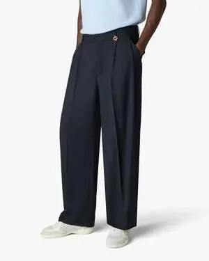 Casablanca Grey Pleated Straight Leg Trousers