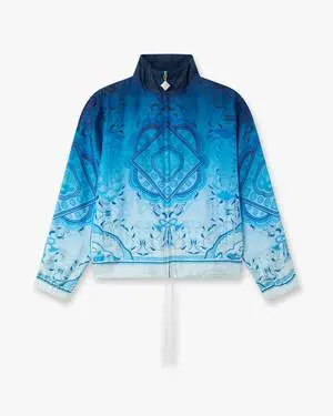 Casablanca Gradient Egyptian Rug Silk Track Jacket