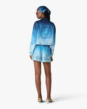 Casablanca Gradient Egyptian Rug Silk Track Jacket