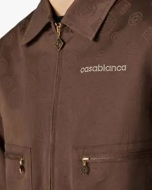Casablanca Monogram Cotton Blouson