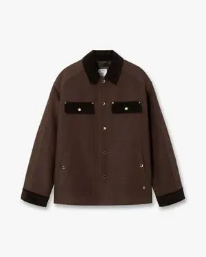 Casablanca Workwear Safari Jacket - Dark Brown