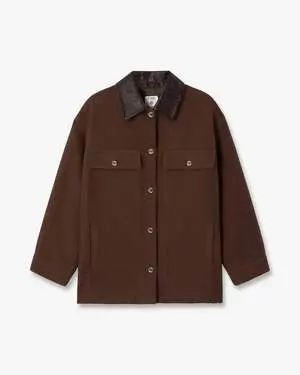 Casablanca Workwear Jacket - Dark Brown